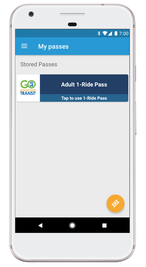 Mobile Passes - Gold Coast Transit District